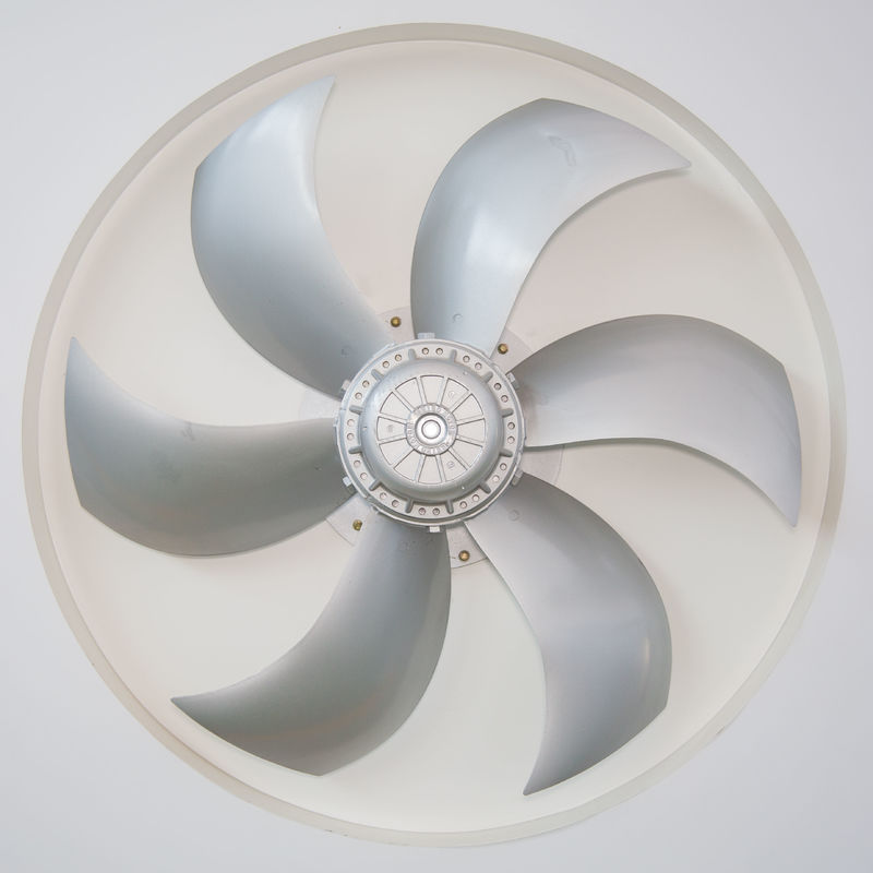 1250rpm External Rotor Motor AC Axial Flow Fan 450mm Blade Single Phase Four Pole