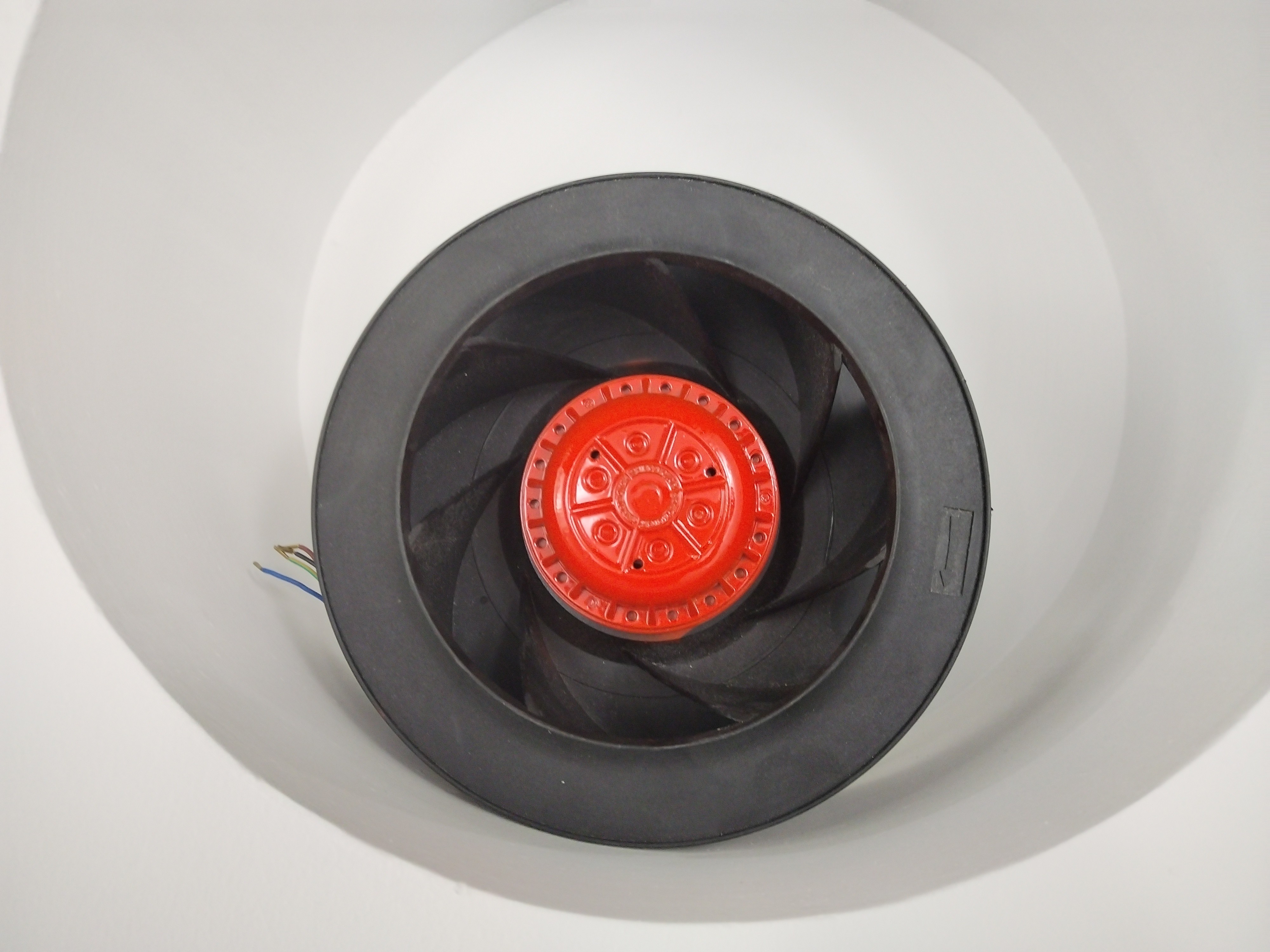 2710 Rpm Centrifugal Fan Backward Curved IP54 With Short Inlet Ring